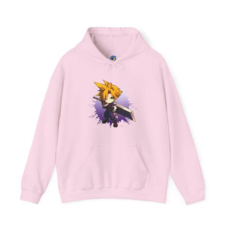 Chibi Cloud Strife Ffvii Unisex Heavy Blend™ Hooded Sweatshirt Etsy