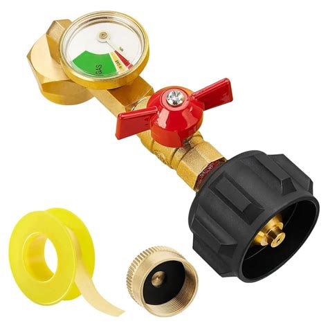 Propane Refill Adapter For 1lb Tanks90 Degree Propane Adapter 20lb To