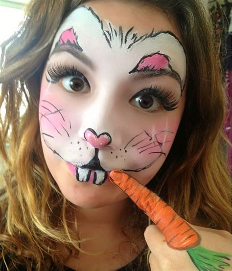 Bunny Face Painting Images At Kathleen Ramona Blog
