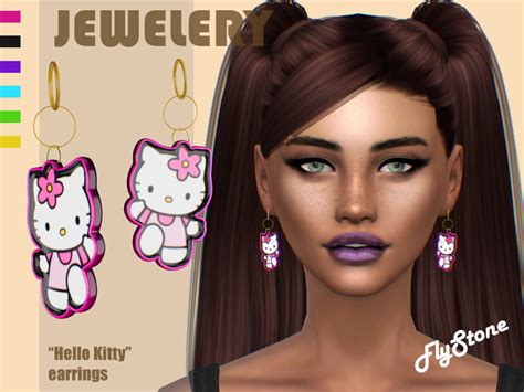 Flystones Sims 4 Cc Hello Kitty Tattoo Sims 4 Cc Maxis Match Hello