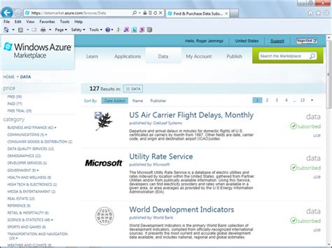 oakleaf systems microsoft codename “data transfer” and “data hub