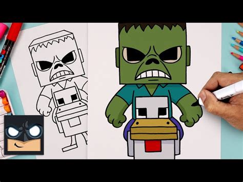 How To Draw Chicken Jockey Minecraft Lesson For Beginners Videos