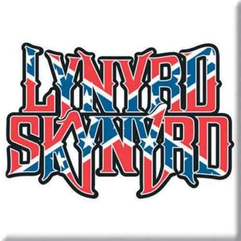 Lynyrd Skynyrd Logo Fridge Magnet ¦ Eyesore Merch