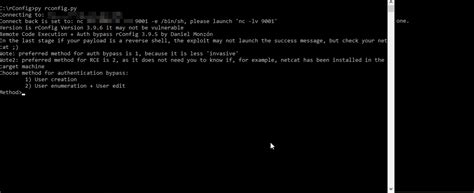 Ssd Advisory Rconfig Unauthenticated Rce Ssd Secure Disclosure