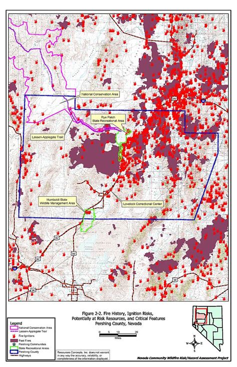 2 0 Description Of The County Pershing County Fire Plan Nevada Community Wildfire Risk