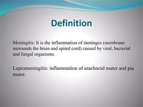 Meningitis Pptx