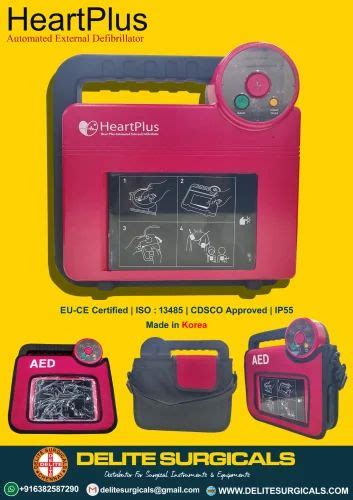Aed Machine Heartplus Public Access Small At ₹ 57000piece In Chennai Id 2854751131230
