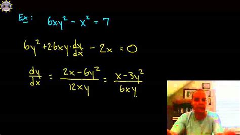 2nd Derivative Using Implicit Differentiation Youtube