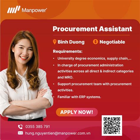 Procurementassistant Procurement Hiring Manufacturing