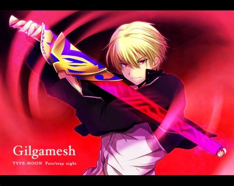 Gilgamesh Fatestay Night Ubw Gilgamesh Fate Fate Stay Night Anime