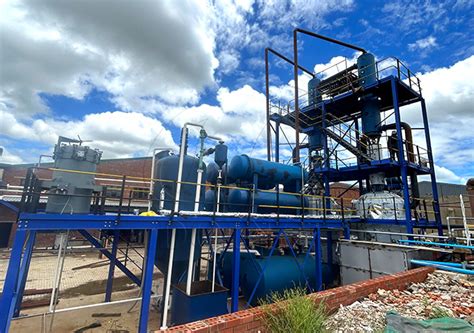 废油精炼设备通过催化裂解高温蒸馏工艺精炼轮胎裂解油废机油黑油