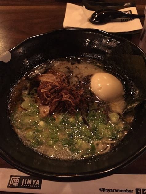 Jinyaのラーメン2回目 普通のとんこつラーメンはレベル高し アメリカ生活 日常系