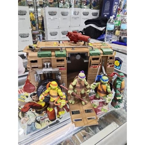 Playmates Tmnt Shellraiser Set With Turtles Shopee Philippines