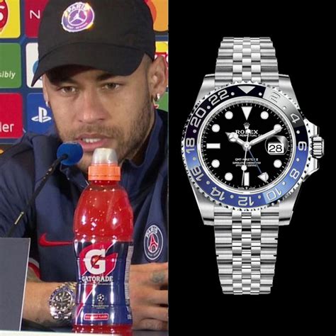 Neymar Jr Watch Collection Includes The Beautiful Green Dial Rolex Day Ifl Watches