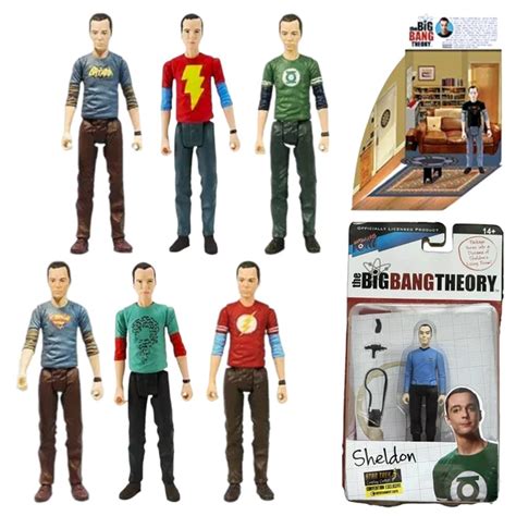 Sheldon Toy Action Figure Big Bang Theory Young Cooper Fan Birthday Figures T £2489