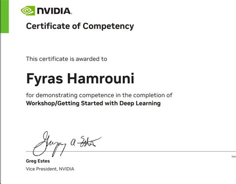 Deeplearning Ai Machinelearning Nvidia Certification
