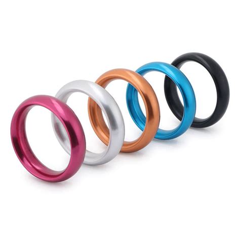 Bdstyle Aluminum Round Sex Delay Cock Ring Small Bdsm Australia