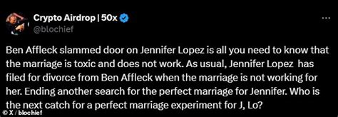 Jennifer Lopez and Ben Affleck fans speculate the shocking moment that led to the couple's ...