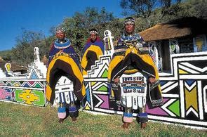 Ndebele African Tribe South Africa
