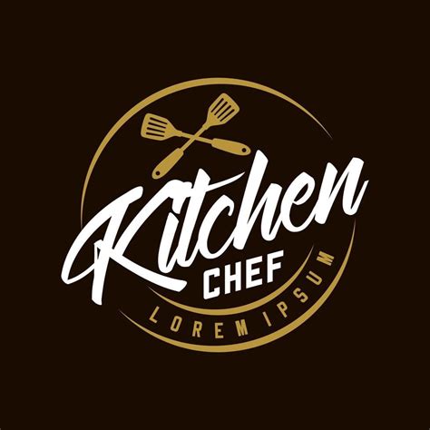 Kitchen Chef Logo Design Template