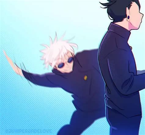 Gojo Getta Get That Out Of Here Jujutsu Anime Guys Funny Pictures
