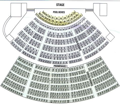 Interactive Hollywood Bowl Seating Chart