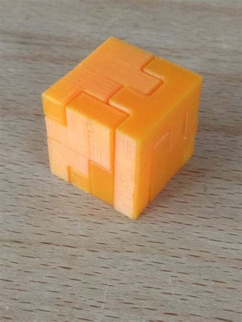 3d Printed Printable Interlocking Puzzle 2・cults