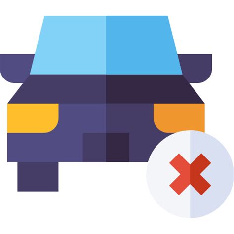 Car Basic Straight Flat Icon