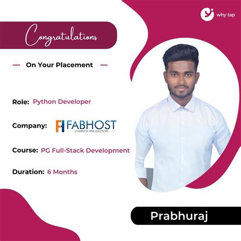 Why Tap On Linkedin Whytapsuccess Pythondeveloper Careermilestone