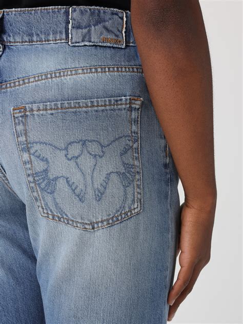 Pinko Jeans Wanda Medium Wave Denim Sstw 101733a323 Gigliocom