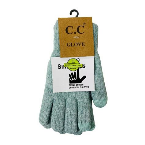 Soft Knit Cc Gloves G9021 Black Red Barn Company Store