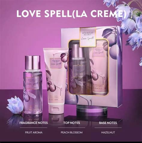 Senoritas Secret Combo Set 2in1 Love Spell La Crème Mist And Lotion Lazada