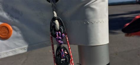 Cunningham System For The Mkii Sail International Sailing Academy