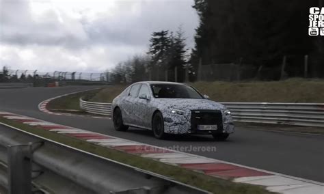 2023 E Class Test Mule Spotted Around The Nurburgring