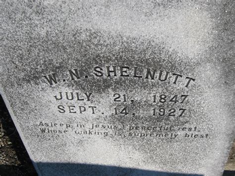 William Nathaniel Shelnutt 1847 1927 Find A Grave Memorial