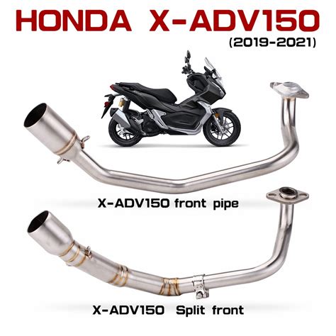 Tubo De Escape Modificado Para Motocicleta X Adv150 Frontal Shopee Brasil