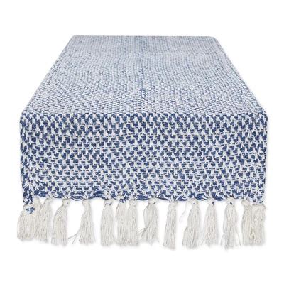 Design Imports Nautical Blue Woven Table Runner 15x108 Target