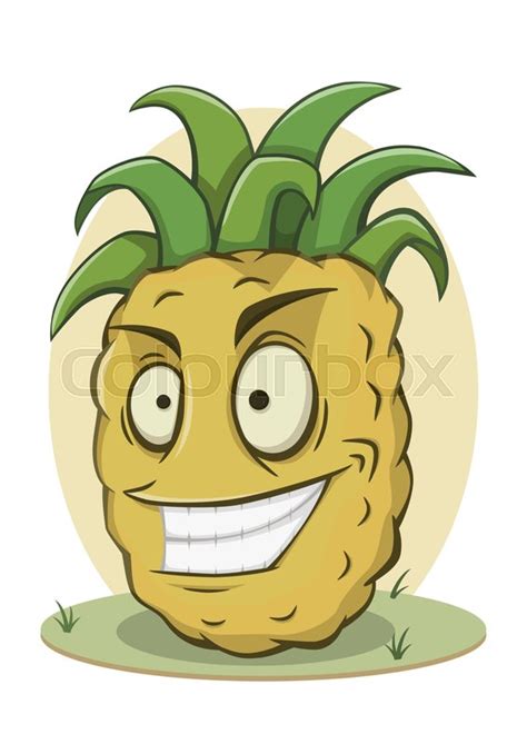 Confused Pineapple Cartoon Vector Clipart Friendlystock 42 Off