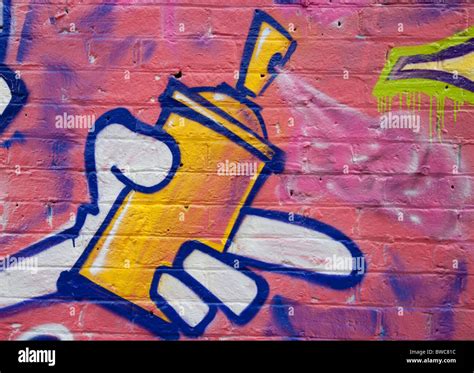 Graffiti Art Spray Can Captions Trend Today