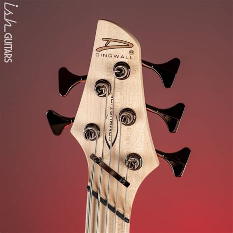 Dingwall Combustion 5 String Bass Ultraviolet Demo Ish Guitars