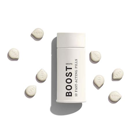 Boost Drops 10pk Mini Tin 300mg 1906 Swallowable Pill Jane
