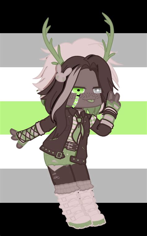 I Made The A Gender Flag As A Character R Gachaclub