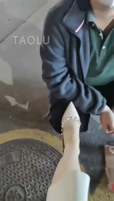 Slave Begging In Public Place