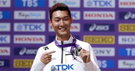 우상혁 시상식에서 미소아쉬움 남지만 후회 없는 경기