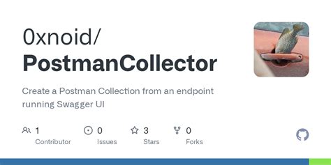 Github 0xnoidpostmancollector Create A Postman Collection From An