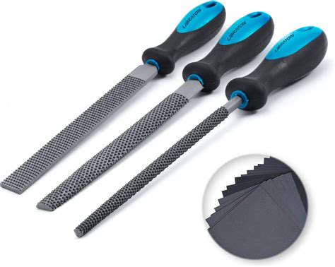 Golden Wood Rasp 4piece Set Fine Cut 4 6 8 10 For Wood Leather