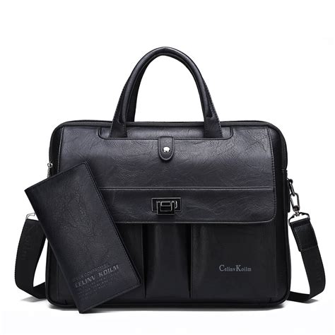 Celinv Koilm Mand Dokumentmappe Stor Størrelse Lap Grandado