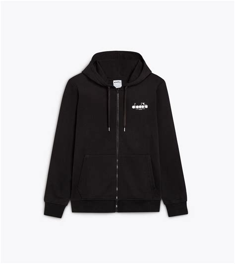 Hoodie Fz Logo Zipped Hoodie All Gender Diadora Online Store Us
