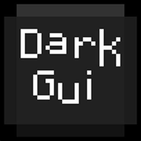 Dark Gui Minecraft Texture Pack