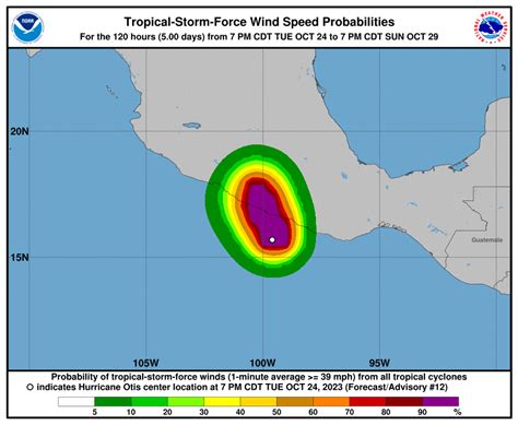Otis Diventa Un Uragano Di 5ª Categoria In Poche Ore Rischio Danni Catastrofici In Messico